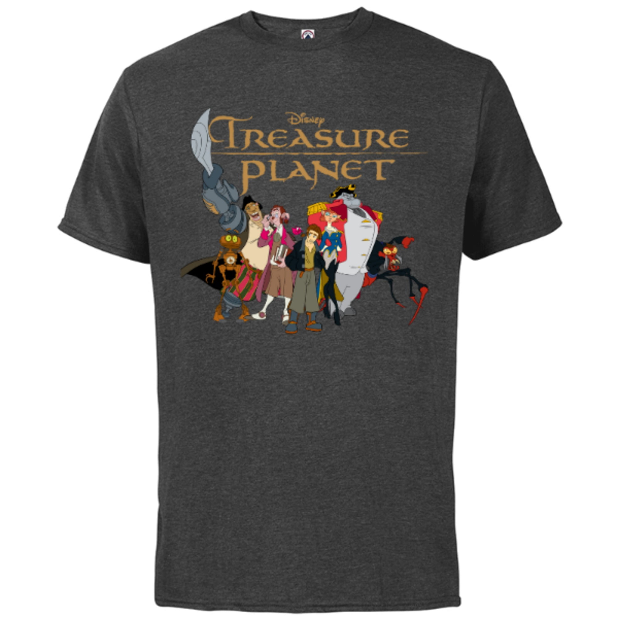 Disney Treasure Planet Logo and Characters T-Shirt - Short Sleeve ...