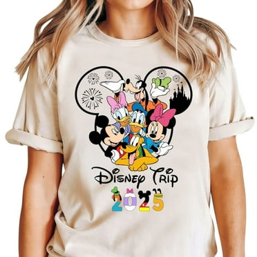 DIANANA Personalized Disney Trip 2025 Shirt, Family Matching WDW Shirt, Disneyland Mickey ...