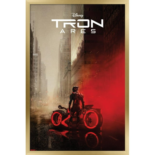 Disney Tron: Ares (2025) - Teaser One Sheet Wall Poster, 14.725" x 22. ...