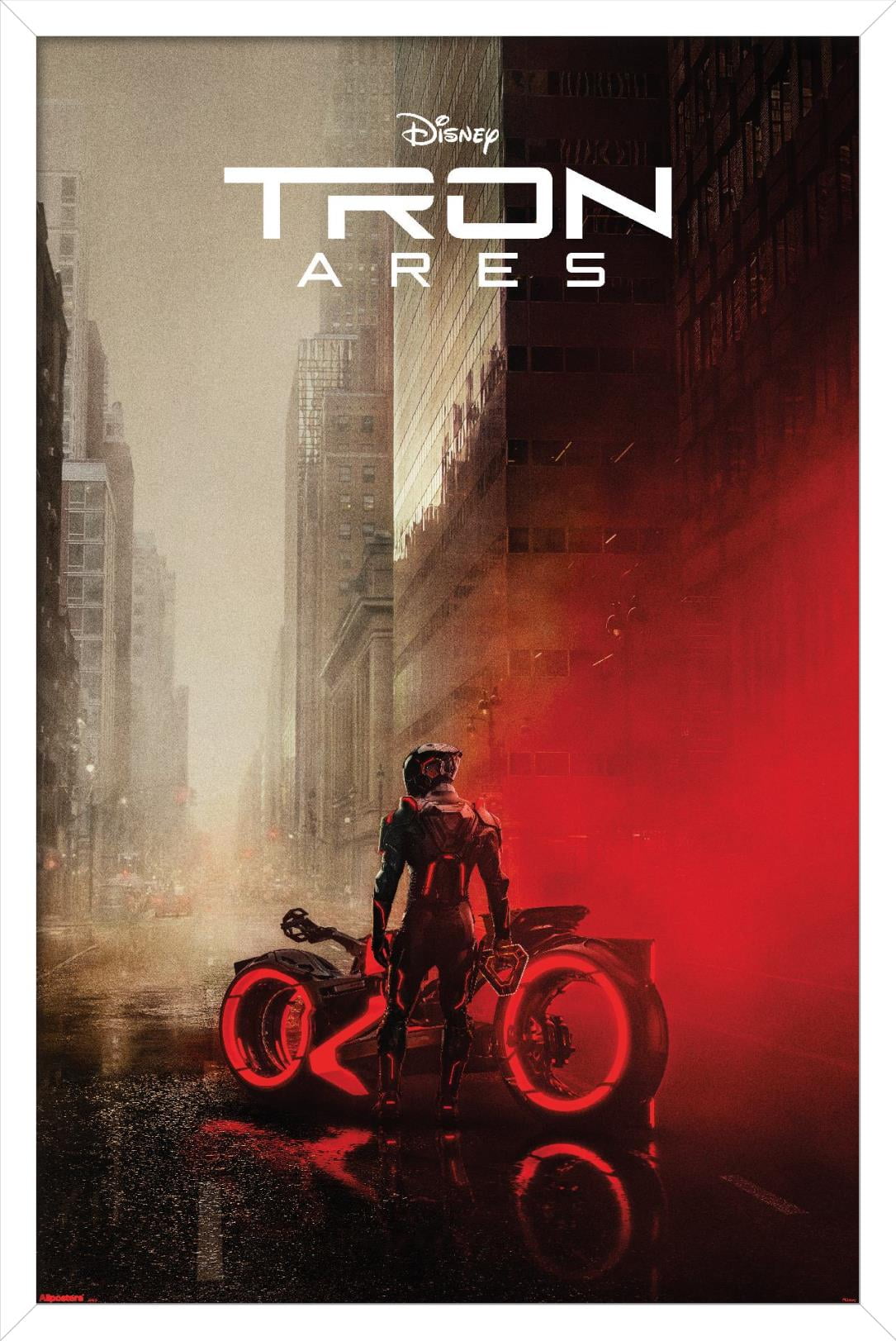 Disney Tron: Ares (2025) - Teaser One Sheet Wall Poster, 14.725" x 22. ...