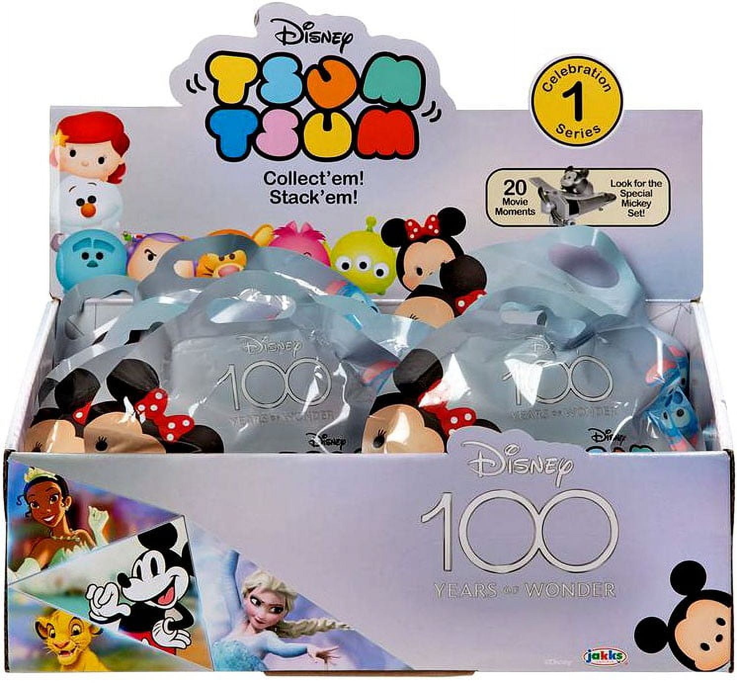 Jakks Pacific Disney Tsum Tsum 100 Years of Wonder Celebration Series ...