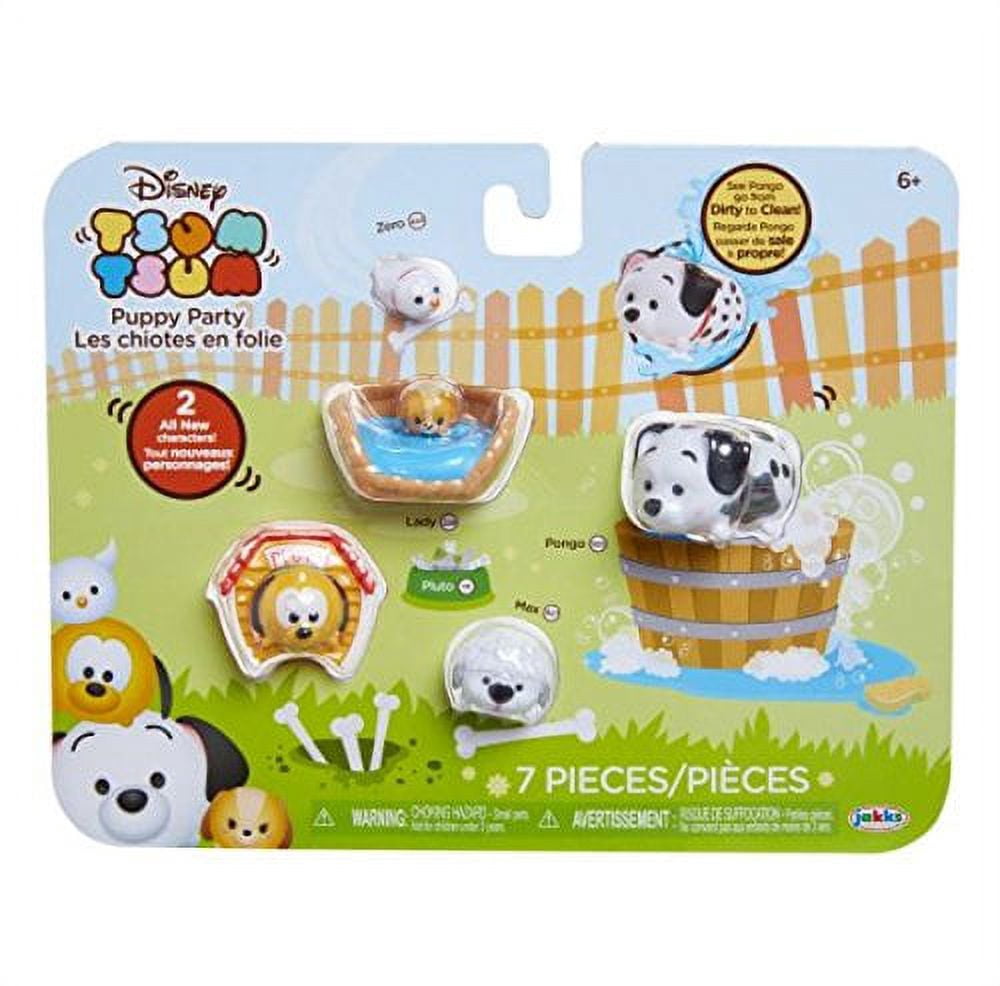Disney Tsum Tsum Puppy Party 7-pack - Walmart.com