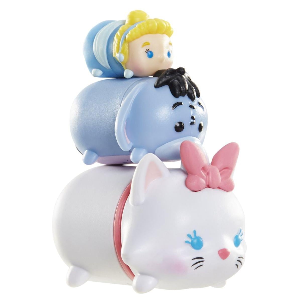 Disney Tsum Tsum Series 1 Cinderella, Eeyore & Marie Mini Figure, 3 ...