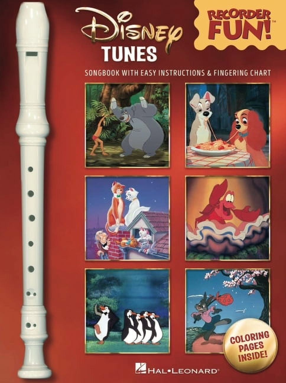Disney Tunes - Recorder Fun!: Pack with Songbook and Instrument ...