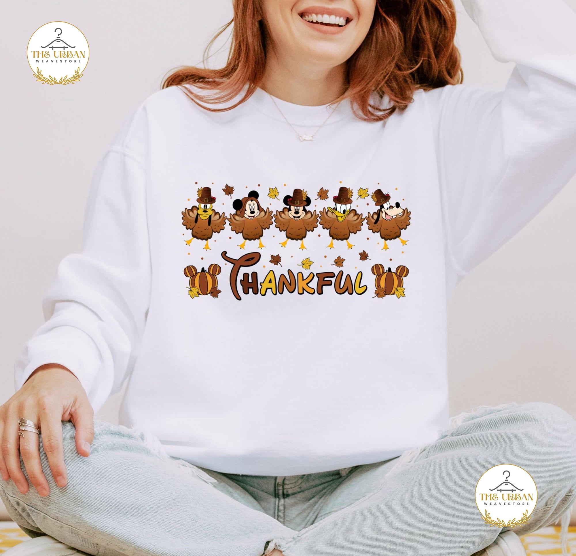 Disney Turkey T-shirt Mickey Friends Thankful T-shirt Fall Season T ...