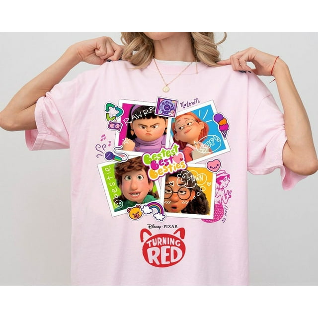 Disney Turning Red Best Besties Shirt, Mei Mei And Friends Shirt ...