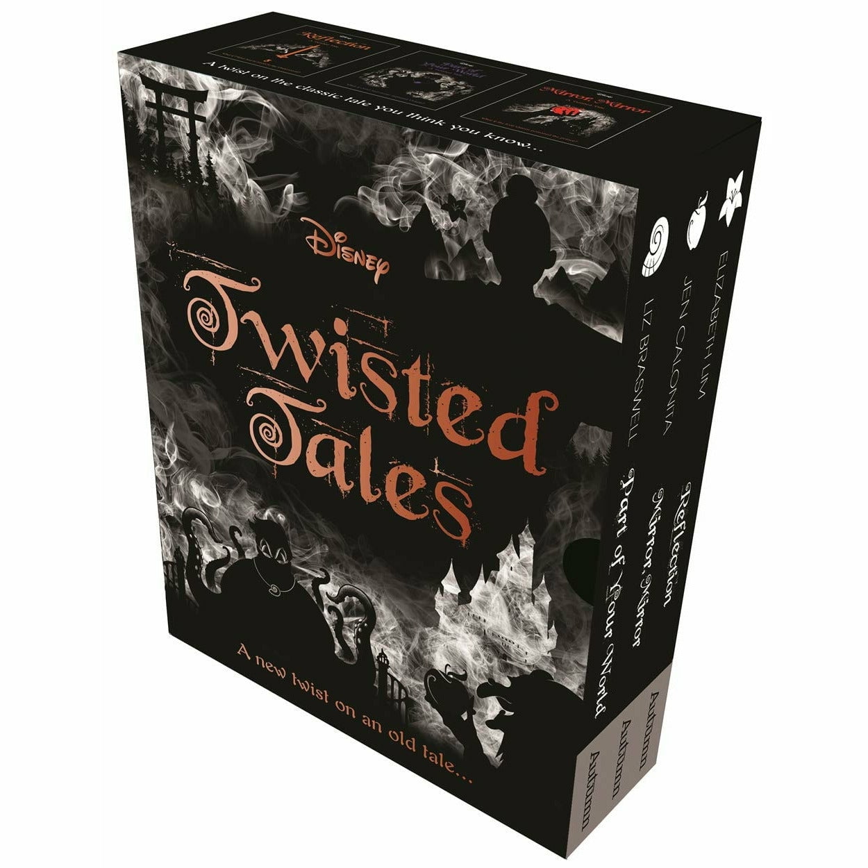 Disney Twisted Tales Series 2: Villain Characters Case, 3 Books ...