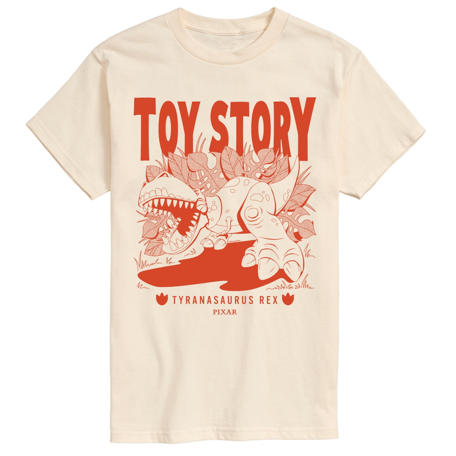 Disney - Tyrannosaurus Rex - Men's Short Sleeve Graphic T-Shirt ...