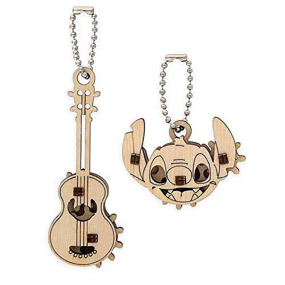 Disney UGears Stitch and Ukulele Wooden Keychains - Walmart.com