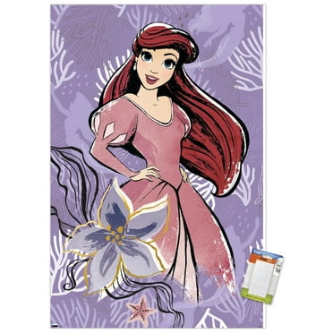 Disney Princess - Best Friends Wall Poster with Magnetic Frame, 22.375 ...