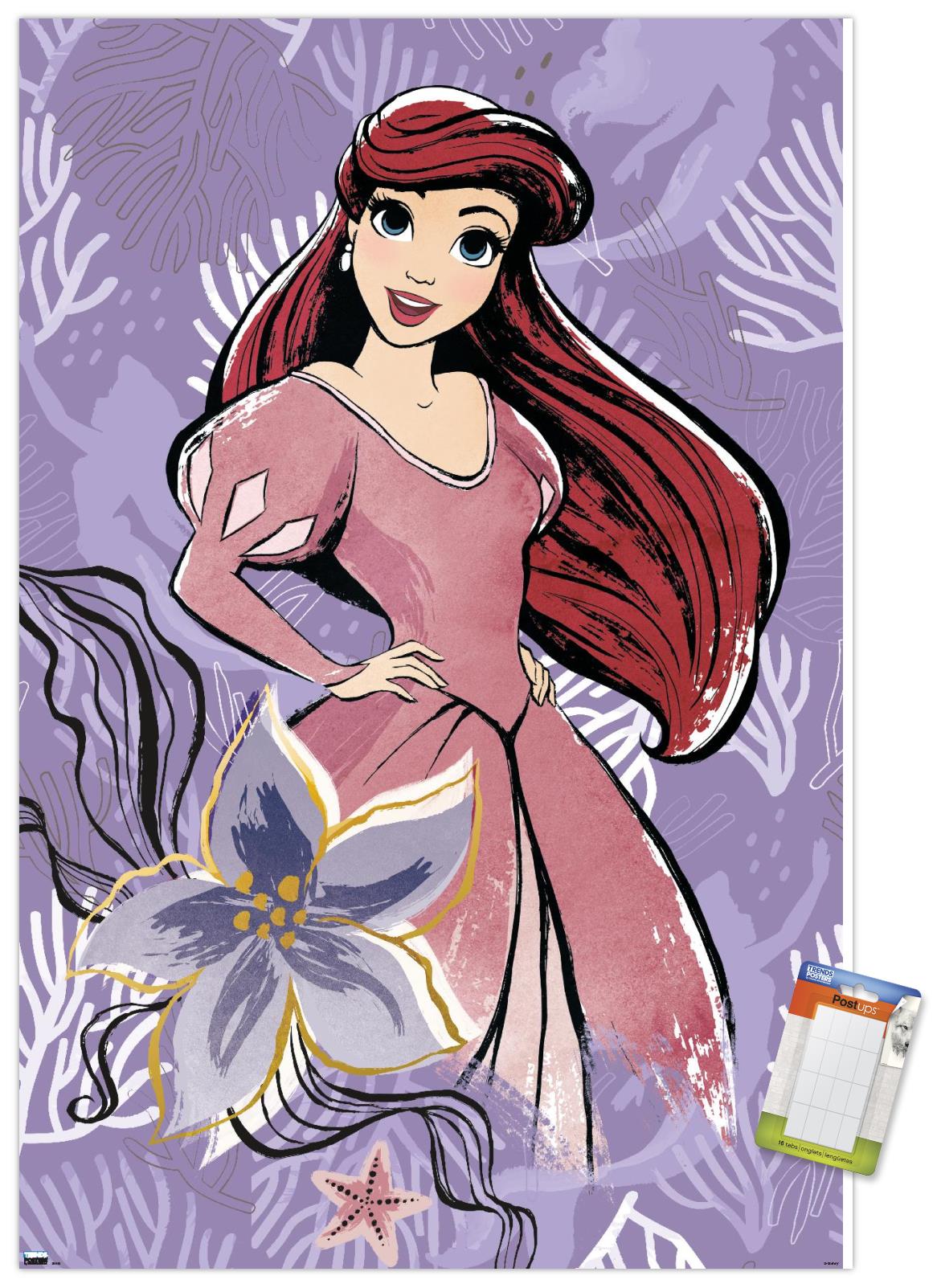 Drawings Of Disney Princesses Ariel