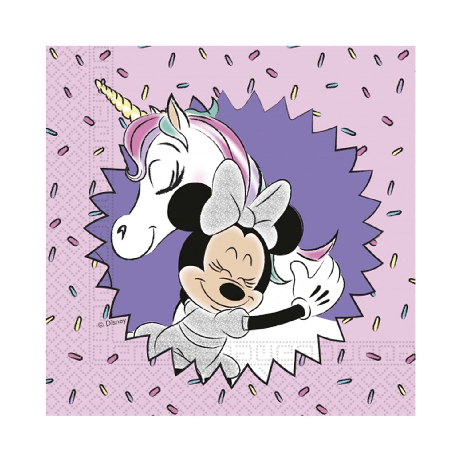 Disney Unicorn Minnie Mouse Napkins (Pack of 20) - Walmart.com