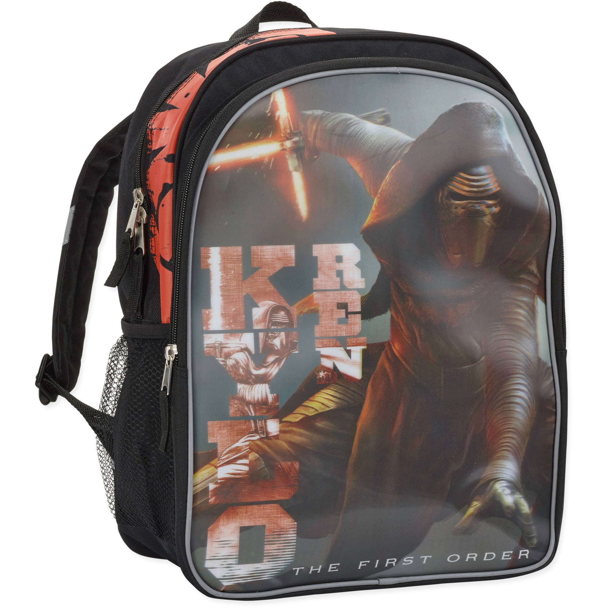 Disney Unisex Kylo Ren Standard Backpack, Black, Small (17 in. - 22 in ...