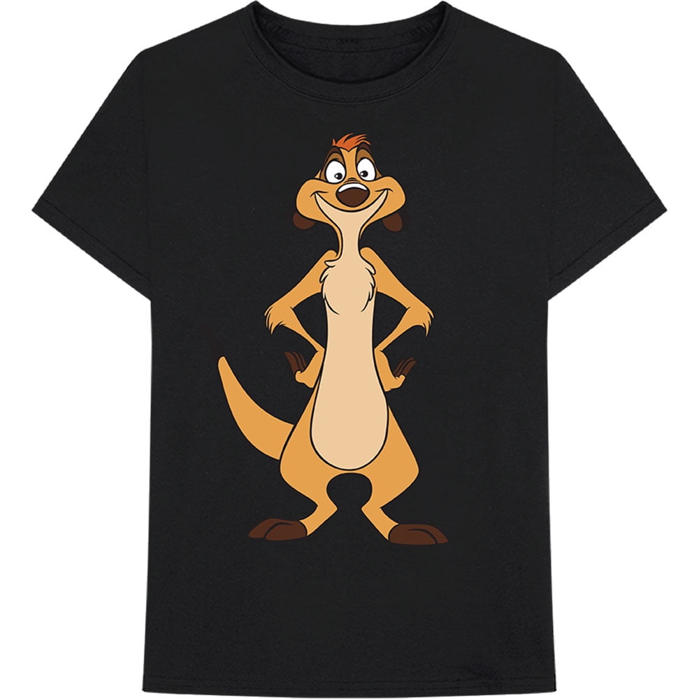 Disney Unisex T-Shirt Lion King - Timon Stand (Medium) - Walmart.com