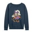 Disney - Vampire Minnie - Women's French Terry Long Sleeve Pullover ...