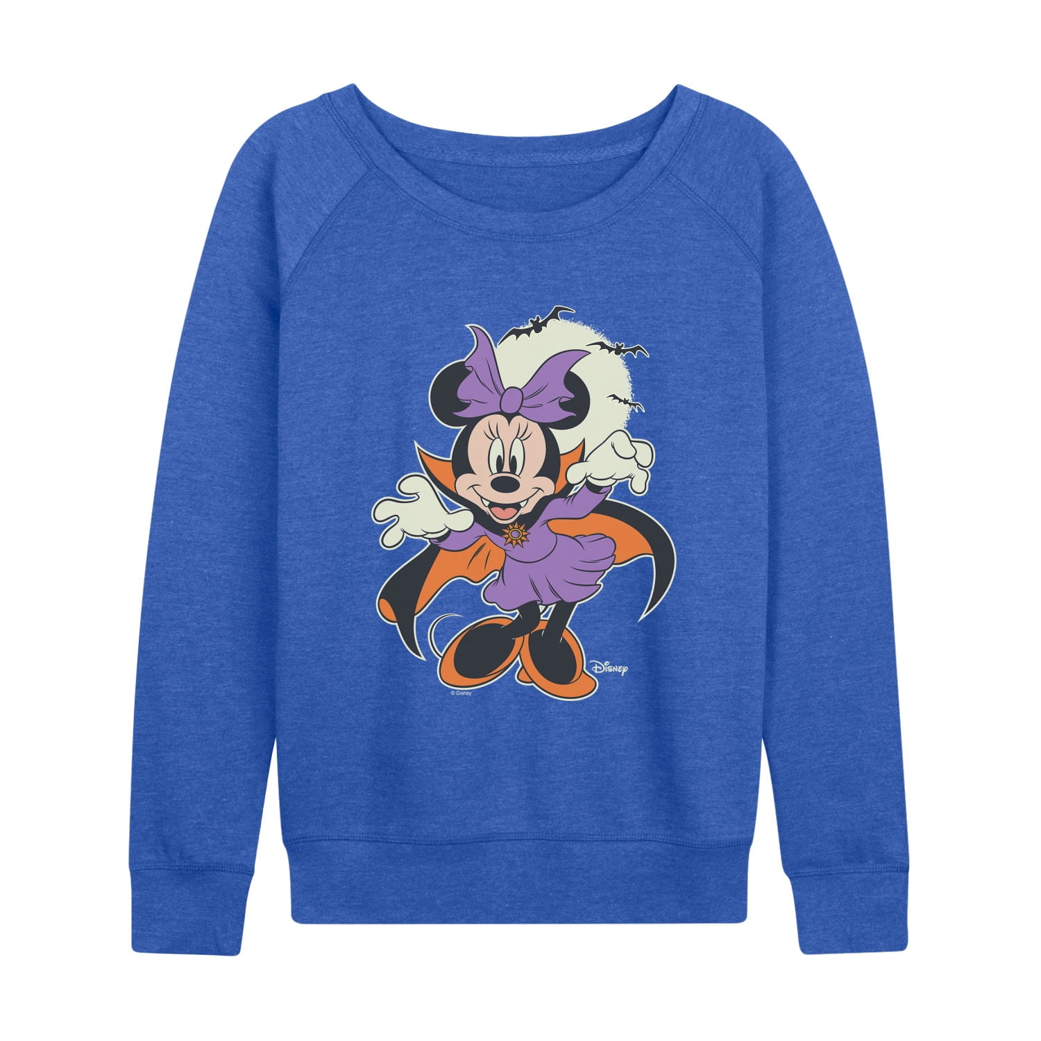 Disney - Vampire Minnie - Women's French Terry Long Sleeve Pullover ...