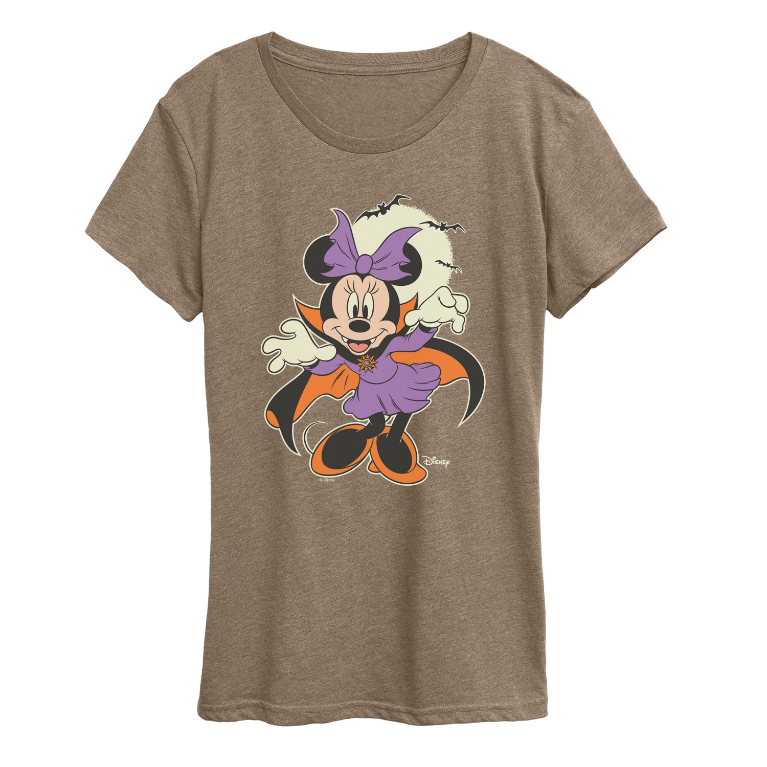 Disney - Vampire Minnie - Women's Short Sleeve Graphic T-Shirt ...