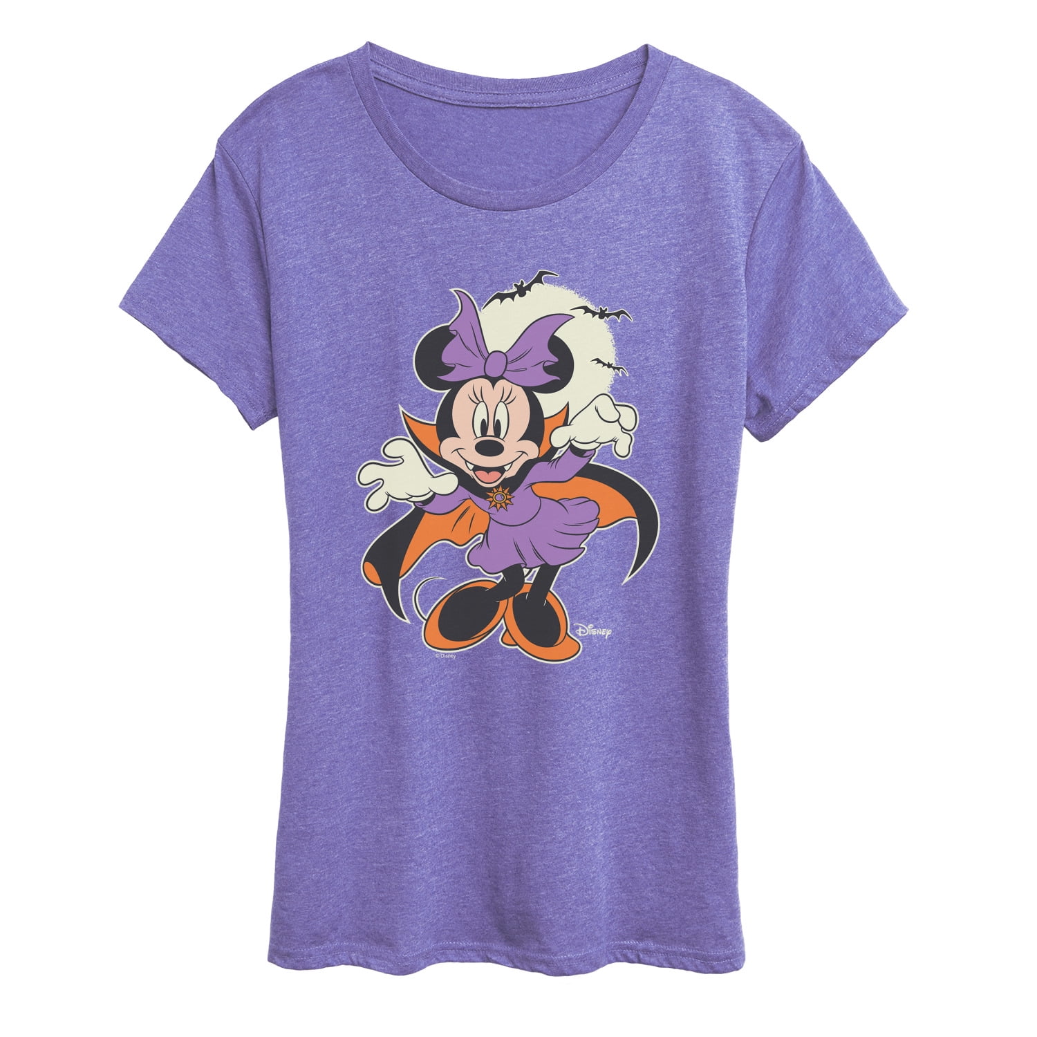 Disney - Vampire Minnie - Women's Short Sleeve Graphic T-Shirt ...