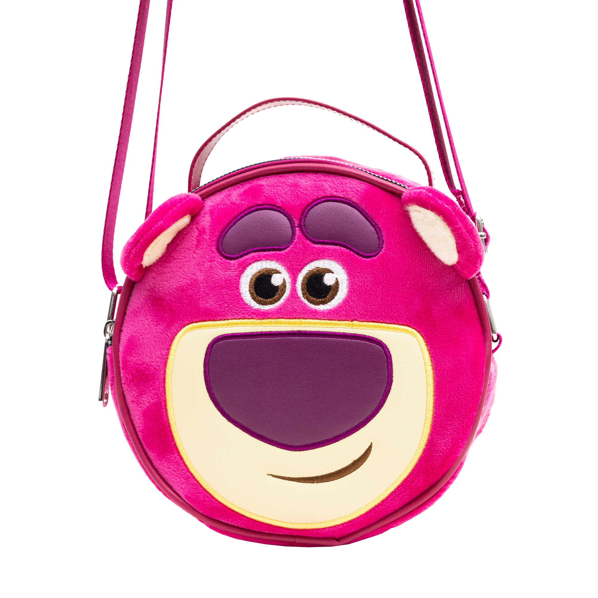 Disney Vegan Leather Round Crossbody Bag with Adjustable Straps, Pixar ...