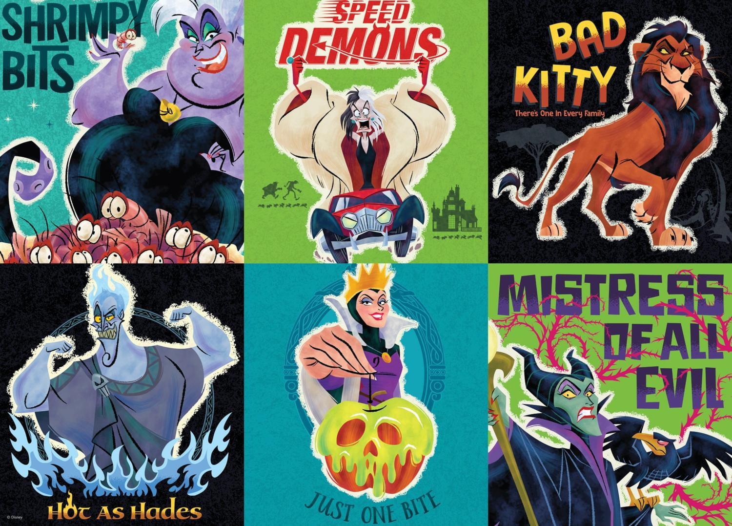 Disney Villain Poster Collage - Walmart.com