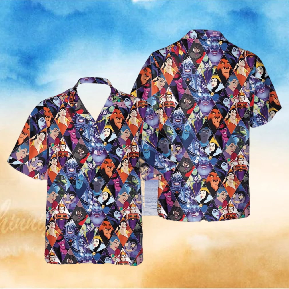 Disney Villain Summer Hawaiian Shirt - Walmart.com