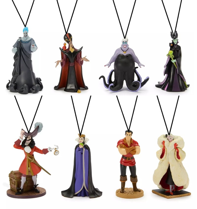 Disney Villains 8-Piece Ornament PVC Figure Set - Walmart.com
