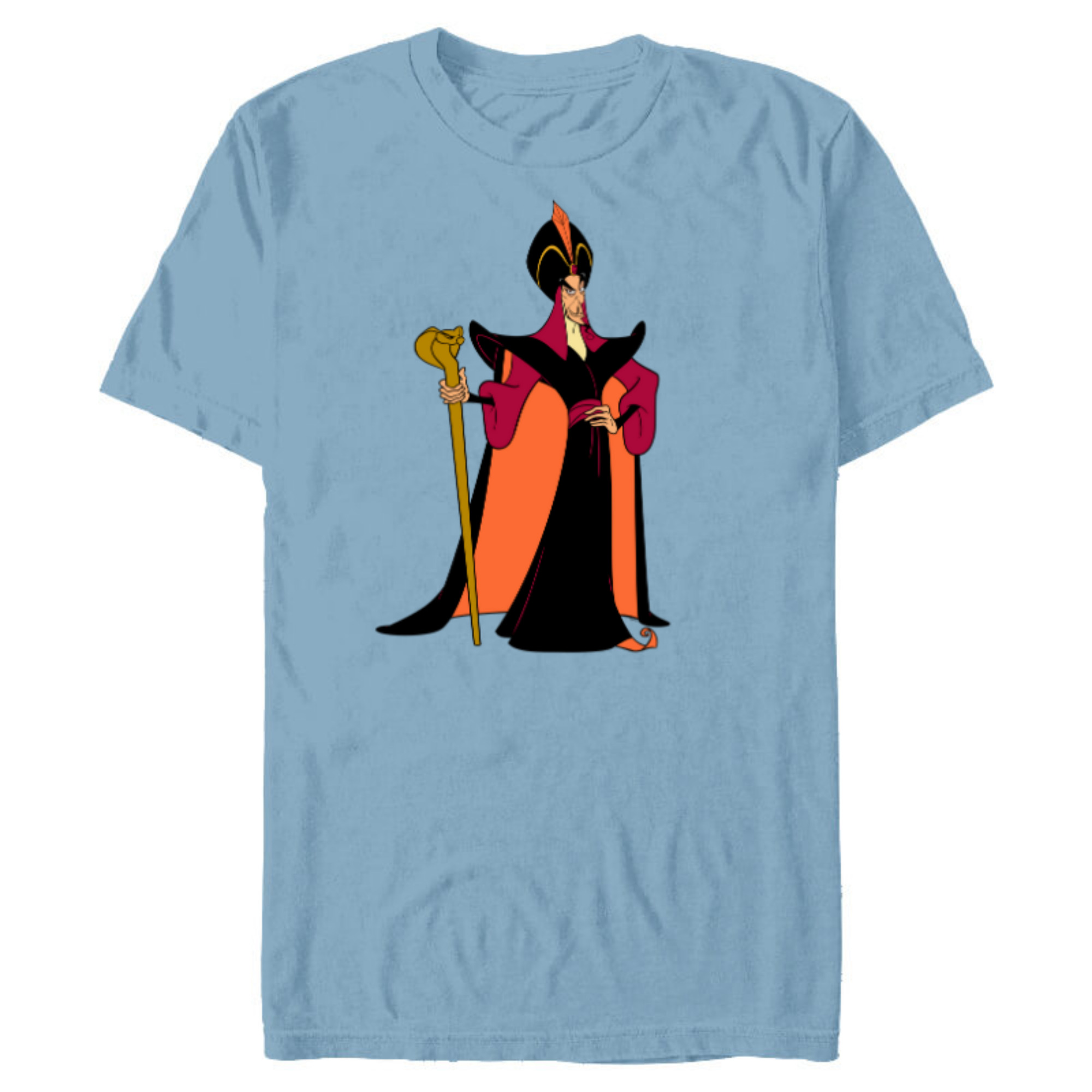Disney Villains Aladdin Jafar - Short Sleeve Blended T-Shirt for Adults ...