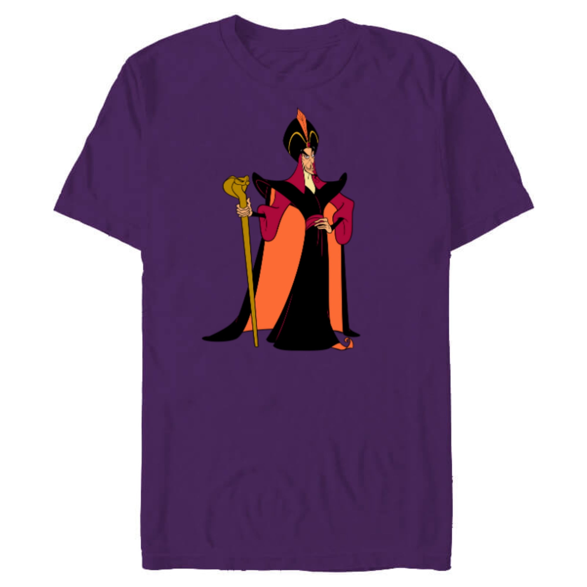 Disney Villains Aladdin Jafar - Short Sleeve Blended T-Shirt for Adults ...