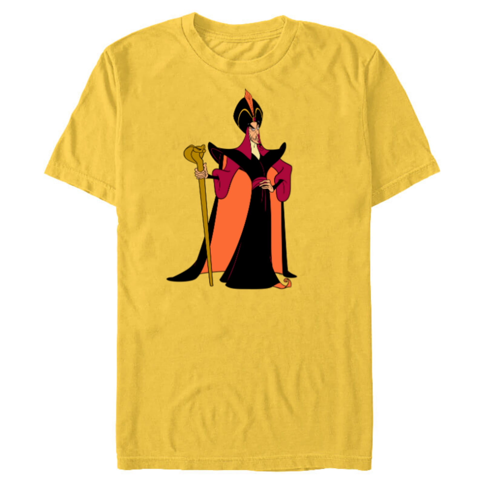 Disney Villains Aladdin Jafar - Short Sleeve Blended T-Shirt for Adults ...