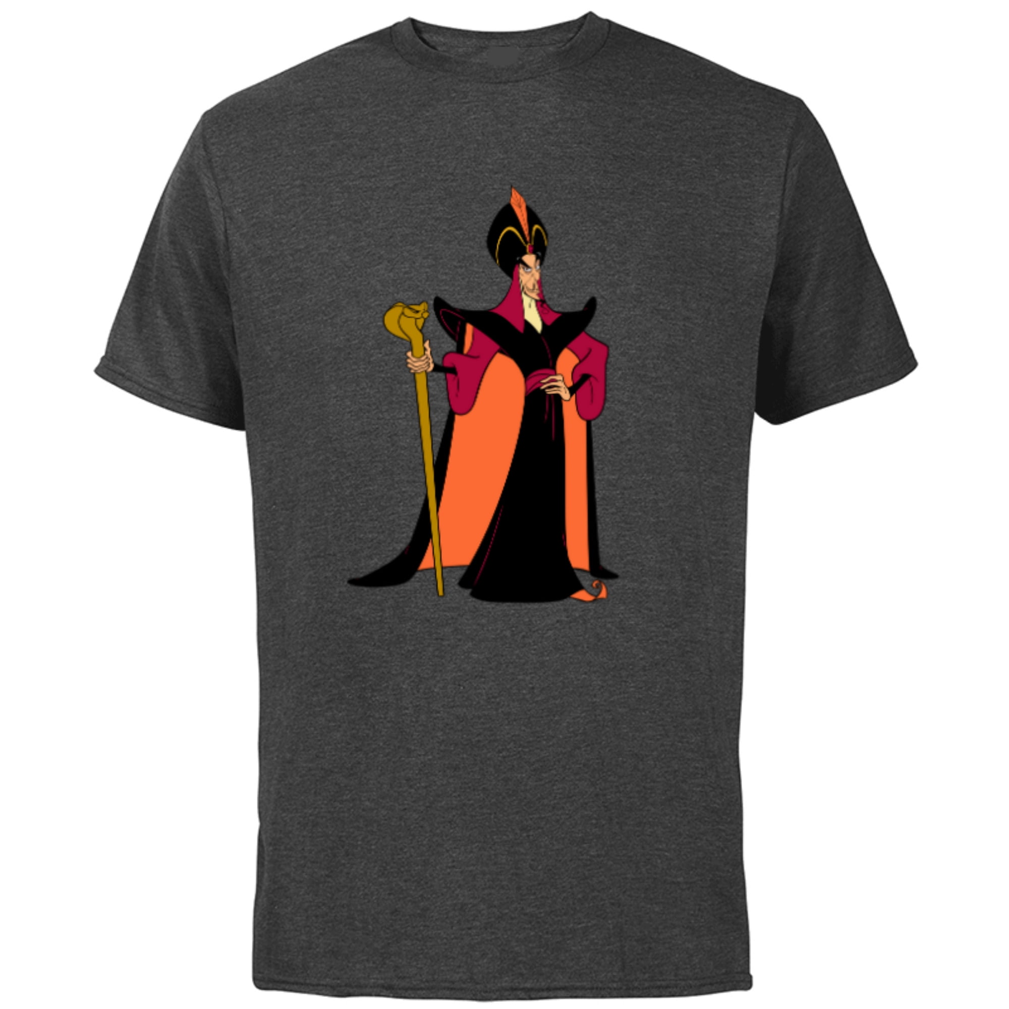 Disney Villains Aladdin Jafar - Short Sleeve Cotton T-Shirt for Adults ...
