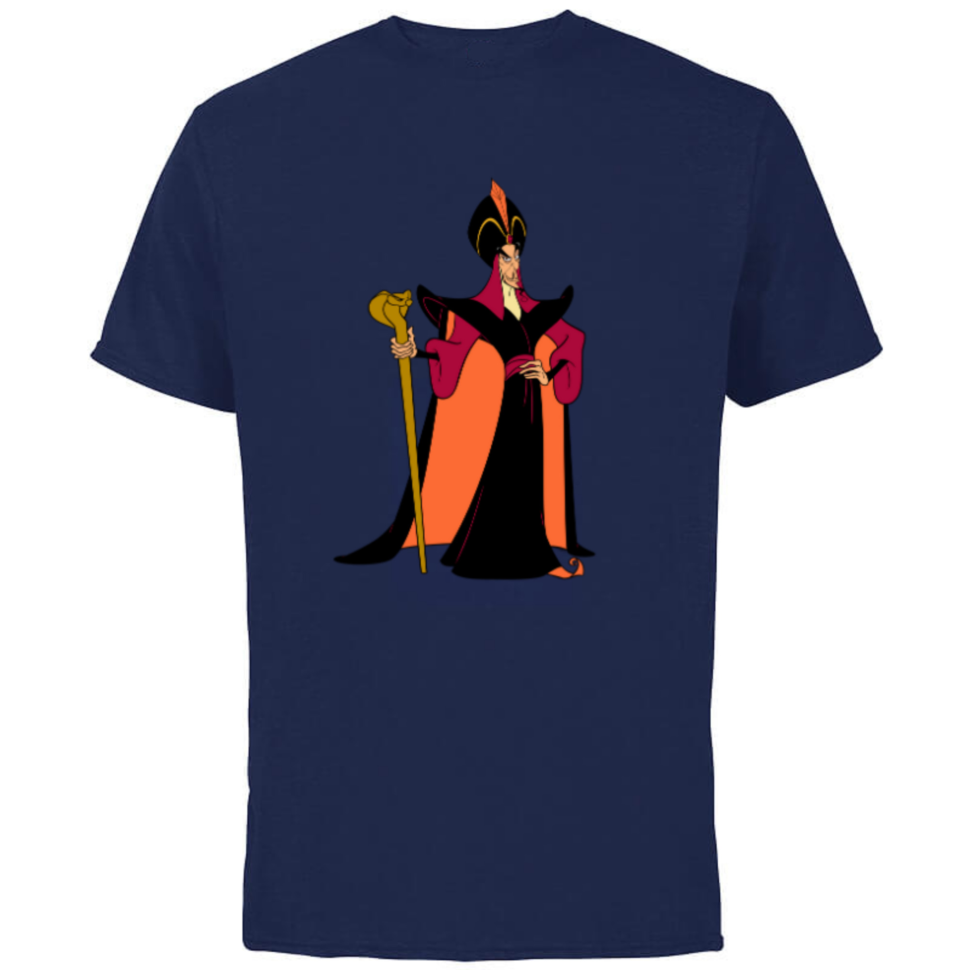 Disney Villains Aladdin Jafar - Short Sleeve Cotton T-Shirt for Adults ...