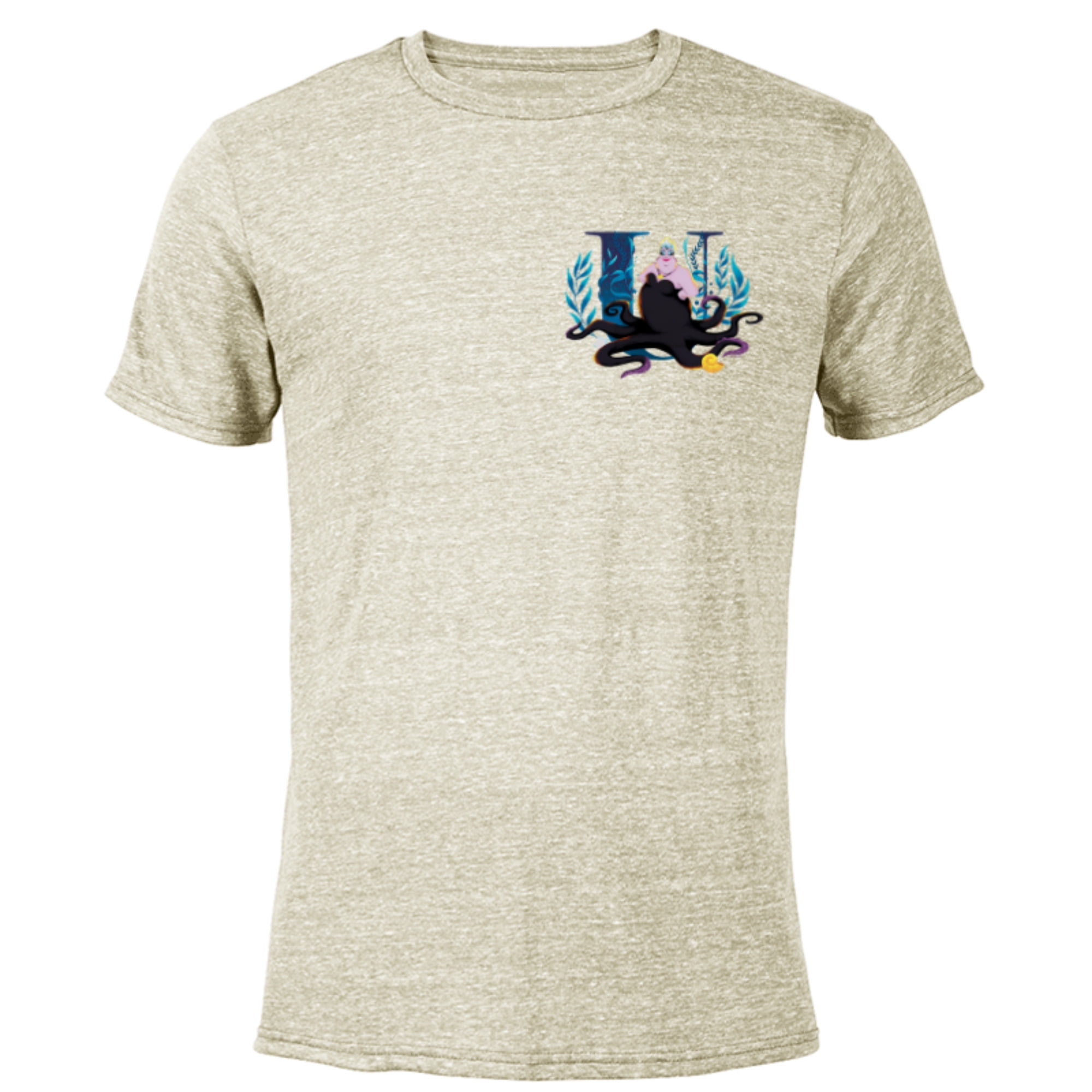 Disney Villains Alphabet Monogram Letter U for Ursula - Short Sleeve ...