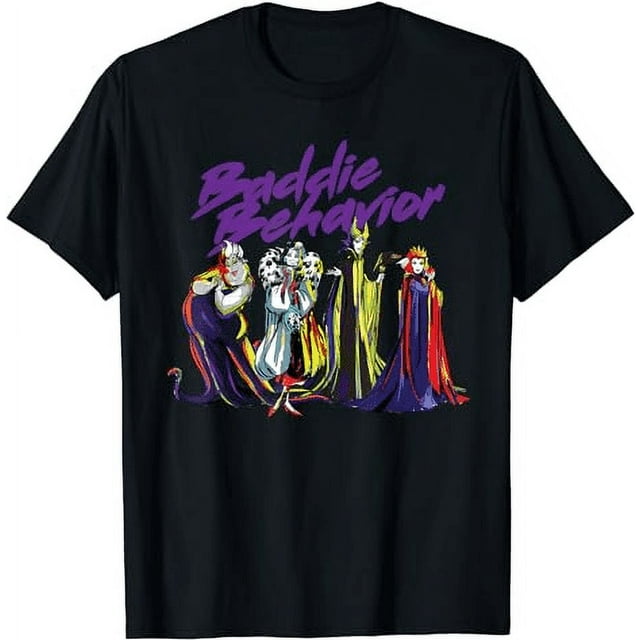 Disney Villains Baddie Behavior Long Sleeve T Shirt
