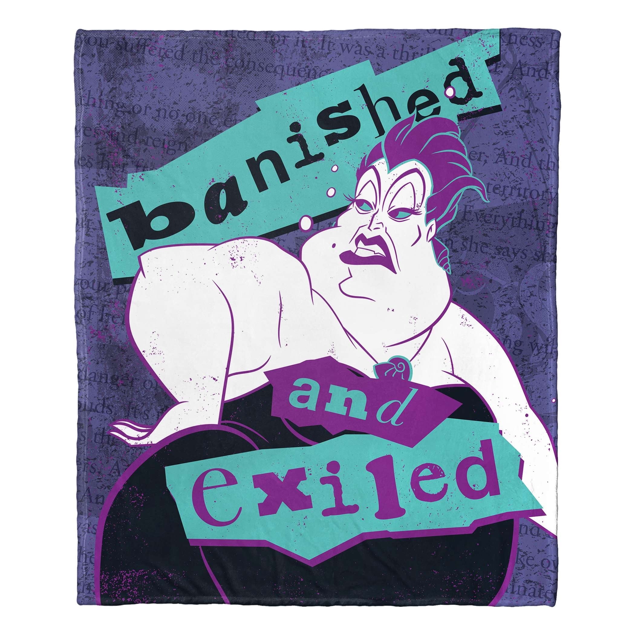 Disney Villains Banished And Exiled Kids Silk Touch Throw Blanket ...