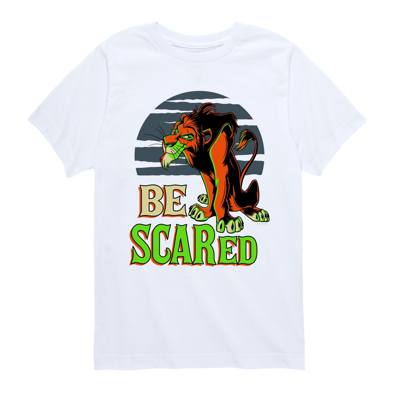 Disney Villains - Be Scared - Toddler And Youth Short Sleeve Graphic T ...