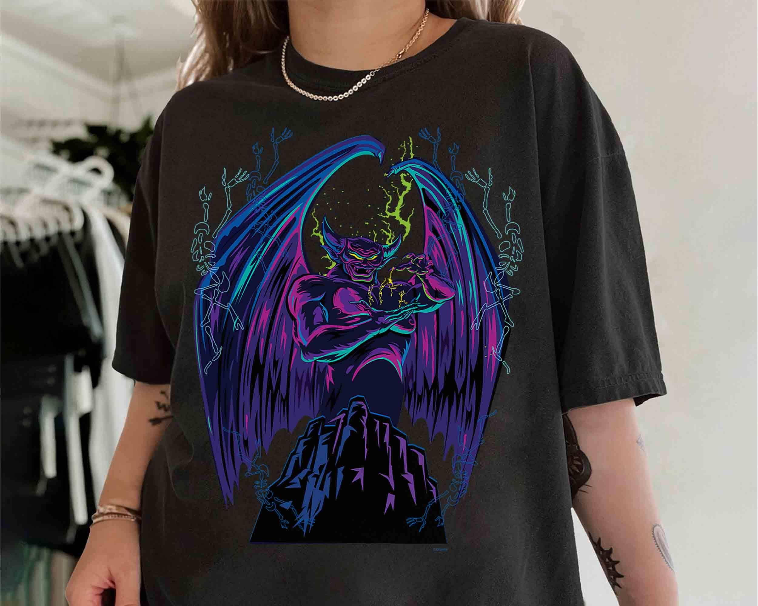 Disney Villains Chernabog Portrait T-Shirt, Walt Disney Fantasia Movie ...