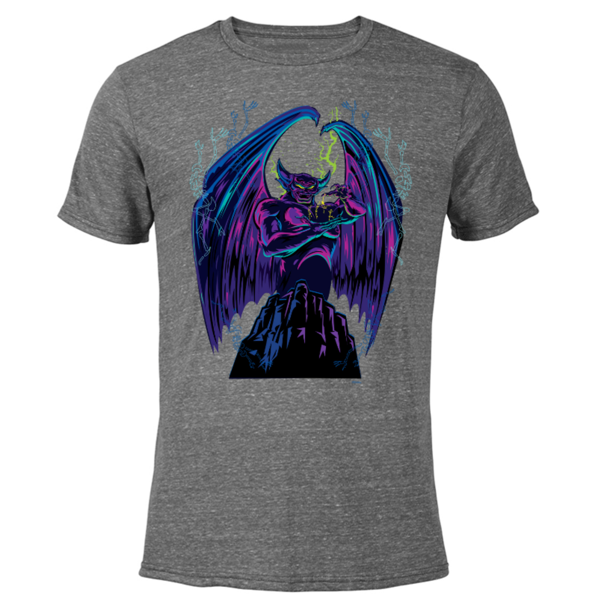 Disney Villains Chernabog - Short Sleeve Blended T-Shirt for Adults ...