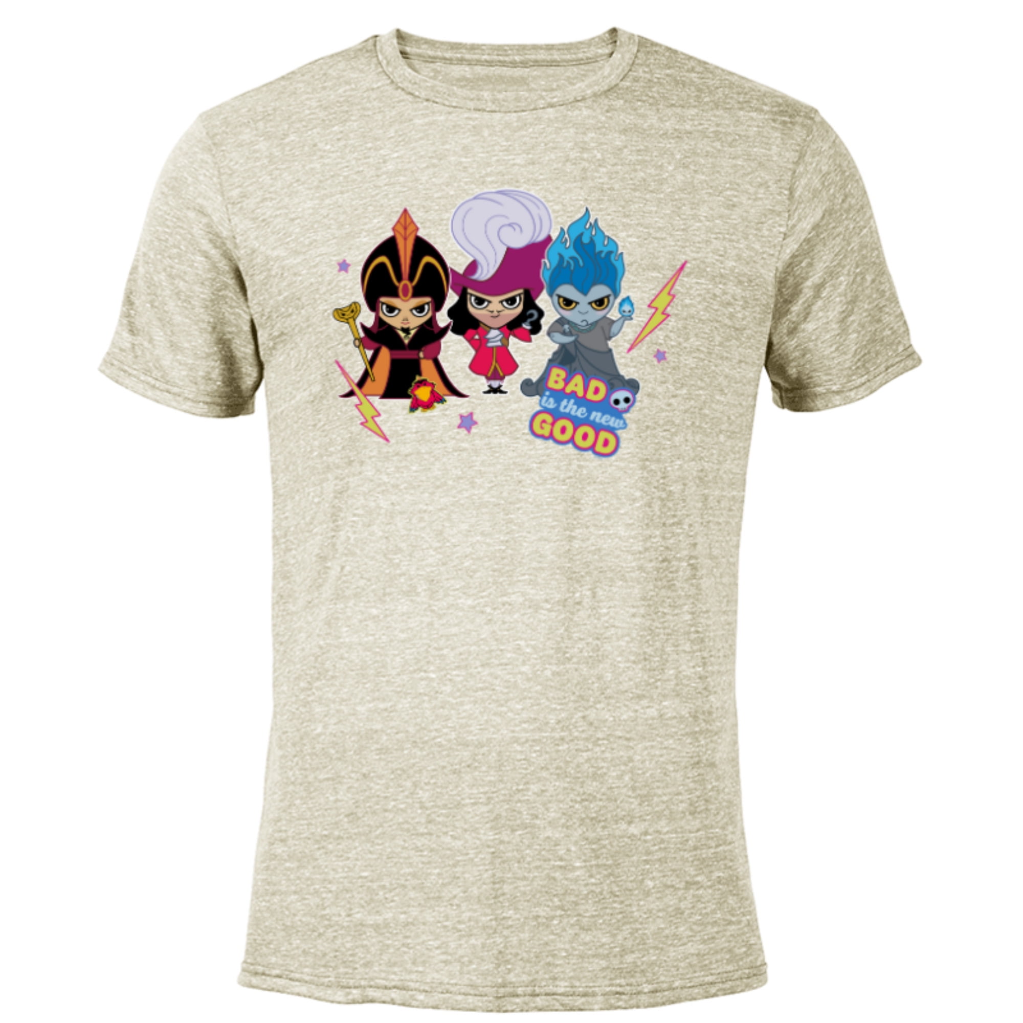 Disney Villains Chibi Bad is the New Good - Short Sleeve Blended T ...