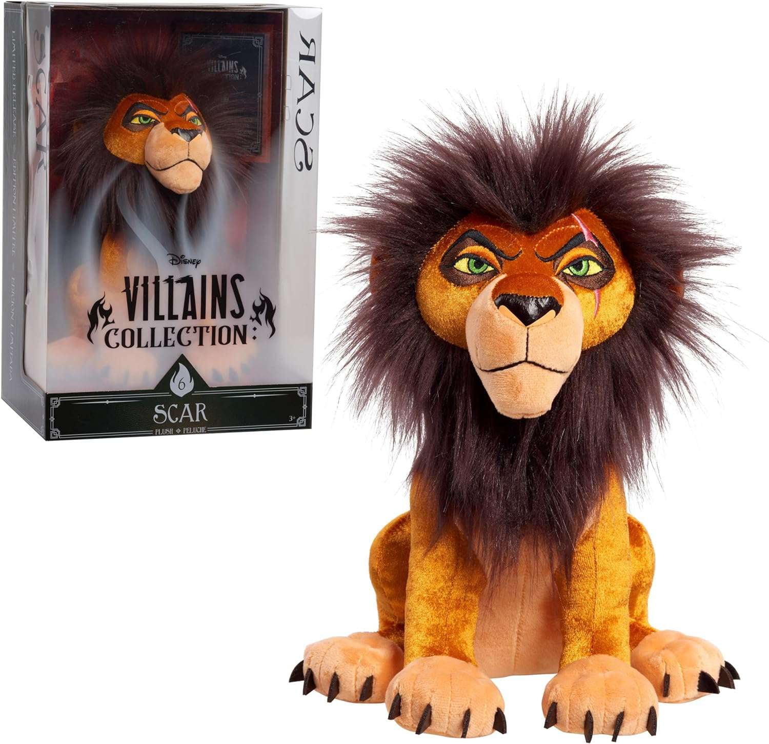 Disney Villains Collection Scar Plush - Walmart.com
