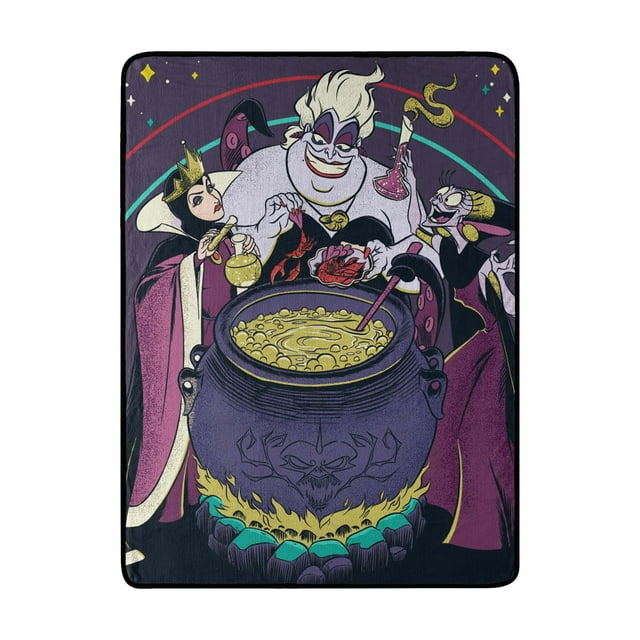 Disney Villains Cooking Up Trouble Micro Raschel Blanket - Walmart.com
