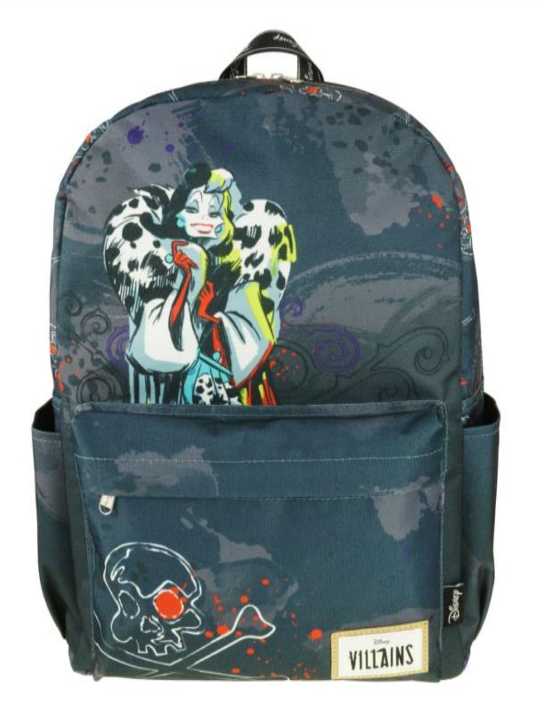 Disney Villains Cruella Backpack 17" with Laptop Compartment for School ...