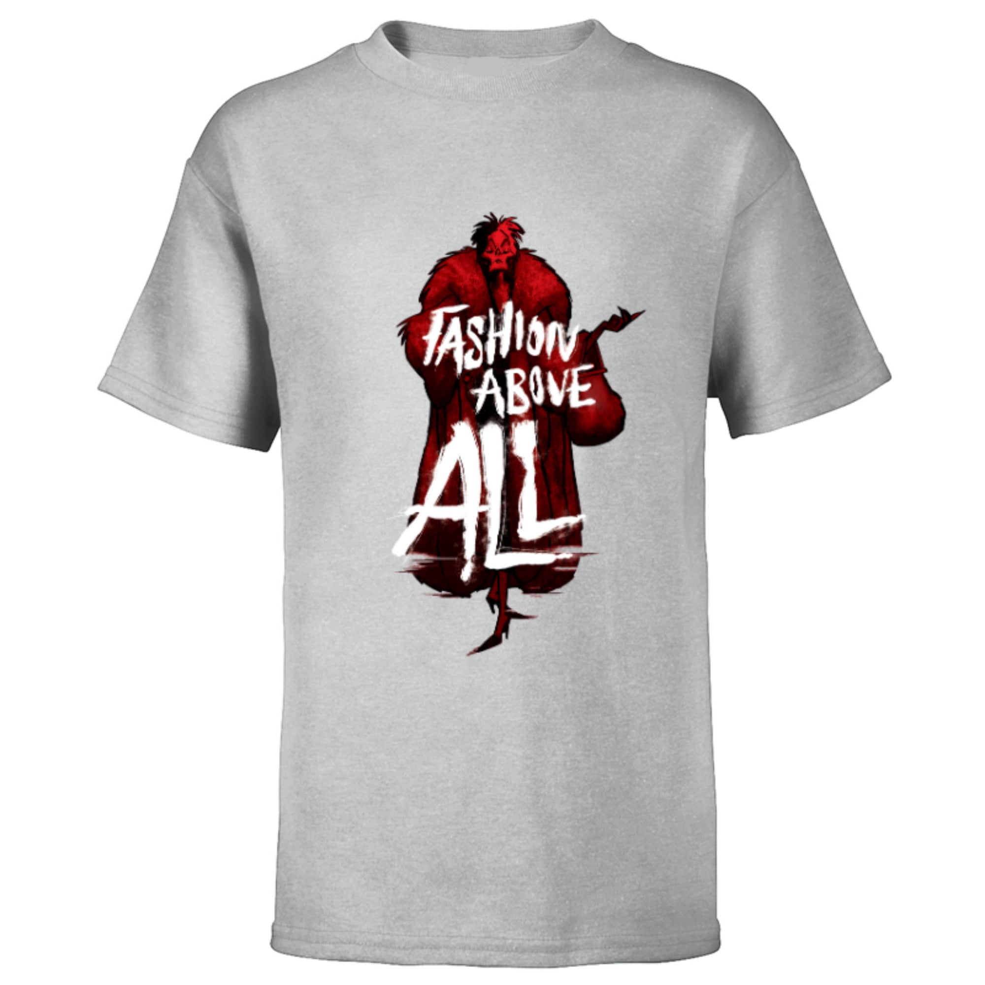 Disney Villains Cruella de Vil Fashion Above All - Short Sleeve T-Shirt ...