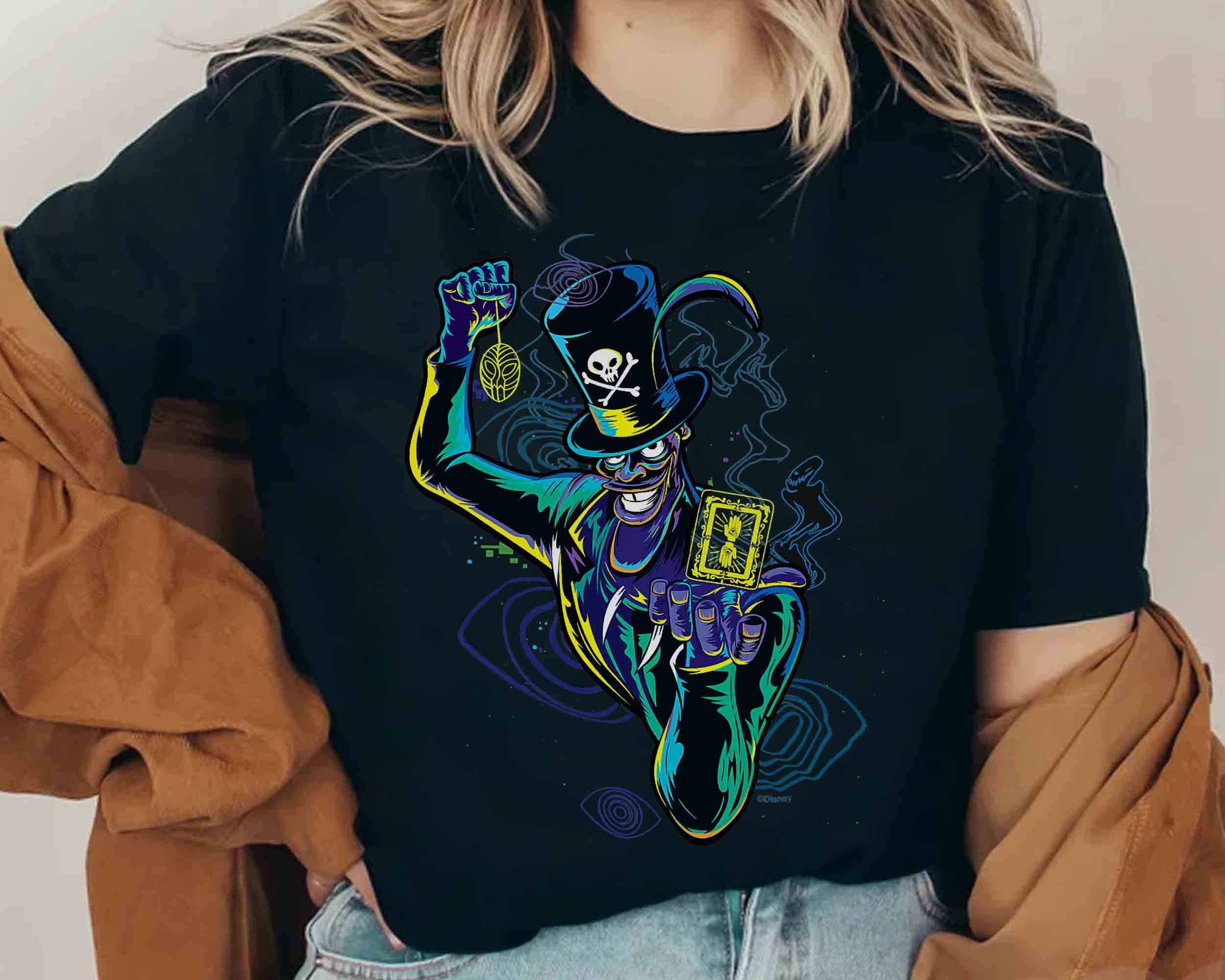 Disney Villains Dr.Facilier Voodoo Magic T-Shirt Tiana Princess And The ...