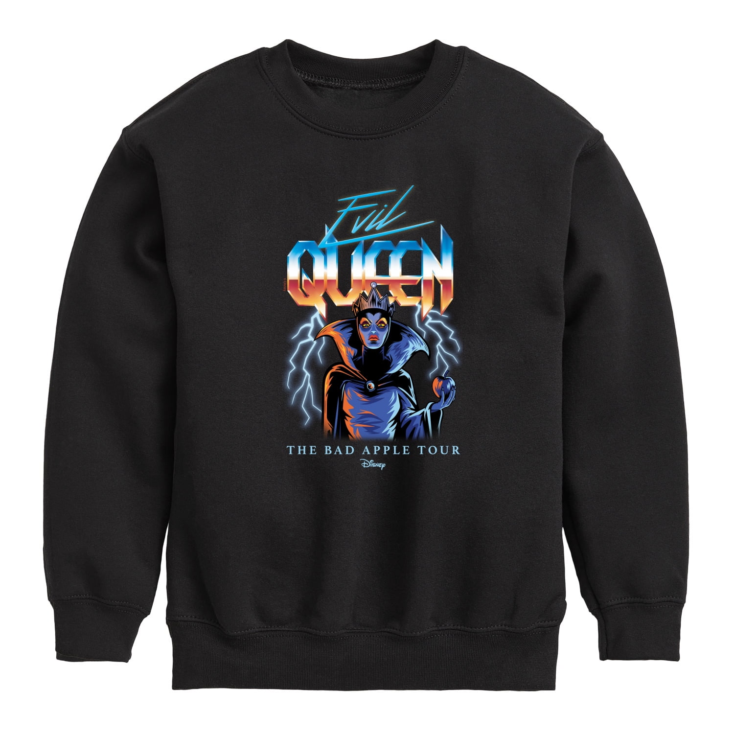 Disney Villains - Evil Queen Bad Apple Tour - Toddler & Youth Crewneck ...
