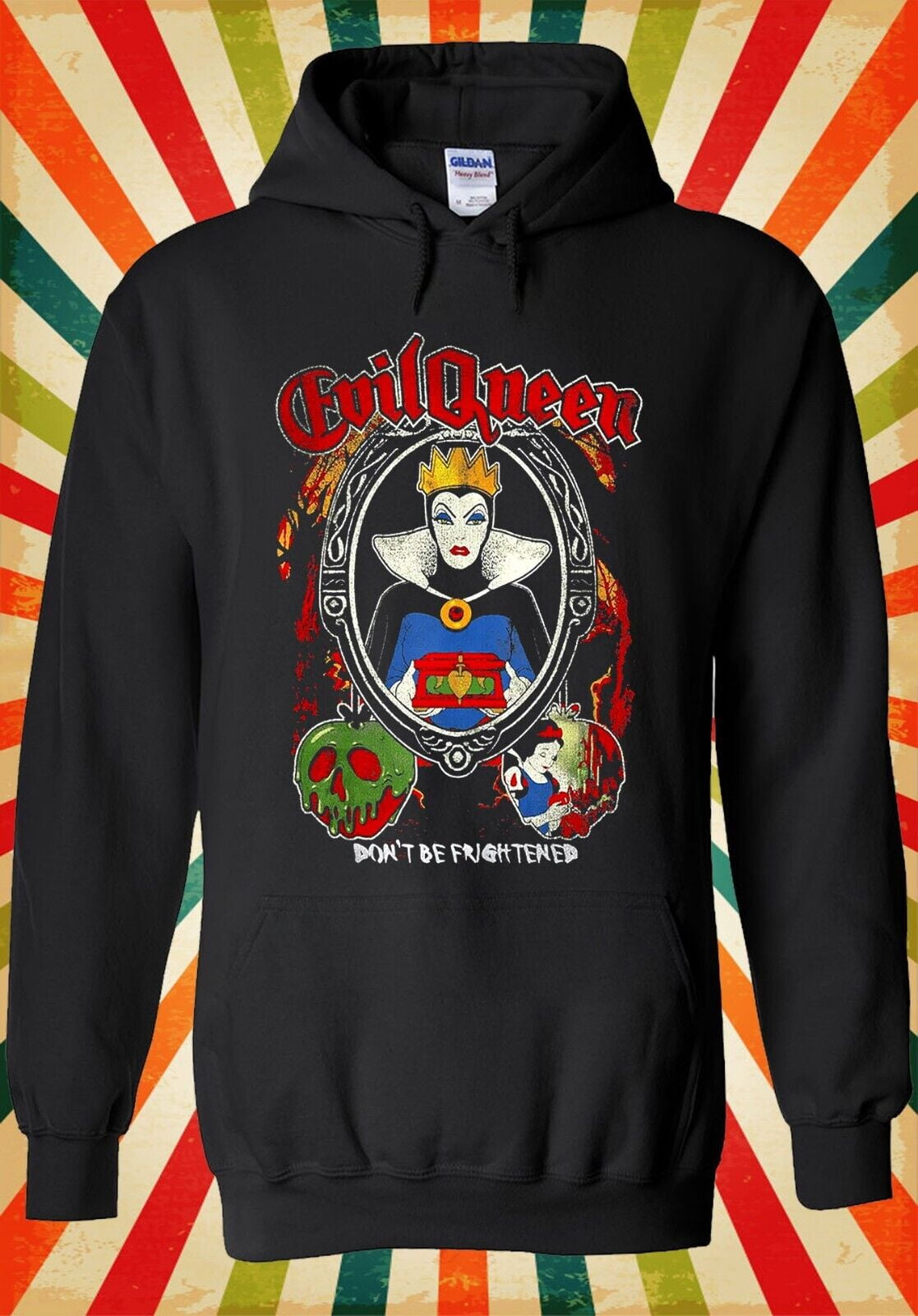 Disney Villains Evil Queen Funny Men Women Unisex Top Hoodie Sweatshirt ...