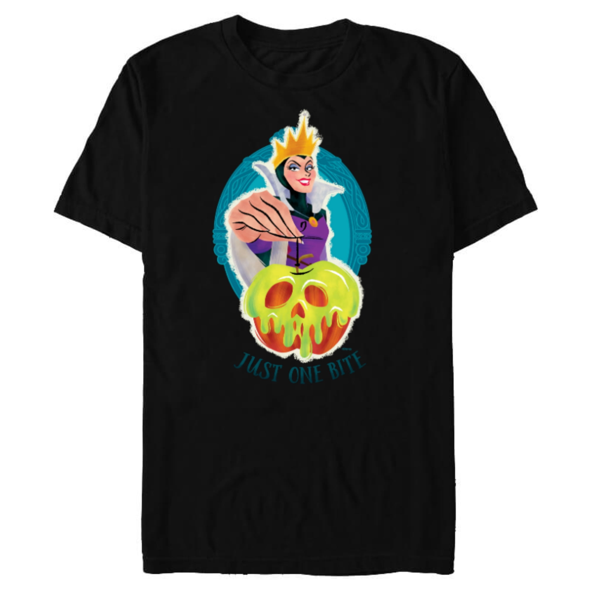 Disney Villains Evil Queen Poison Apple Just One Bite - Short Sleeve ...