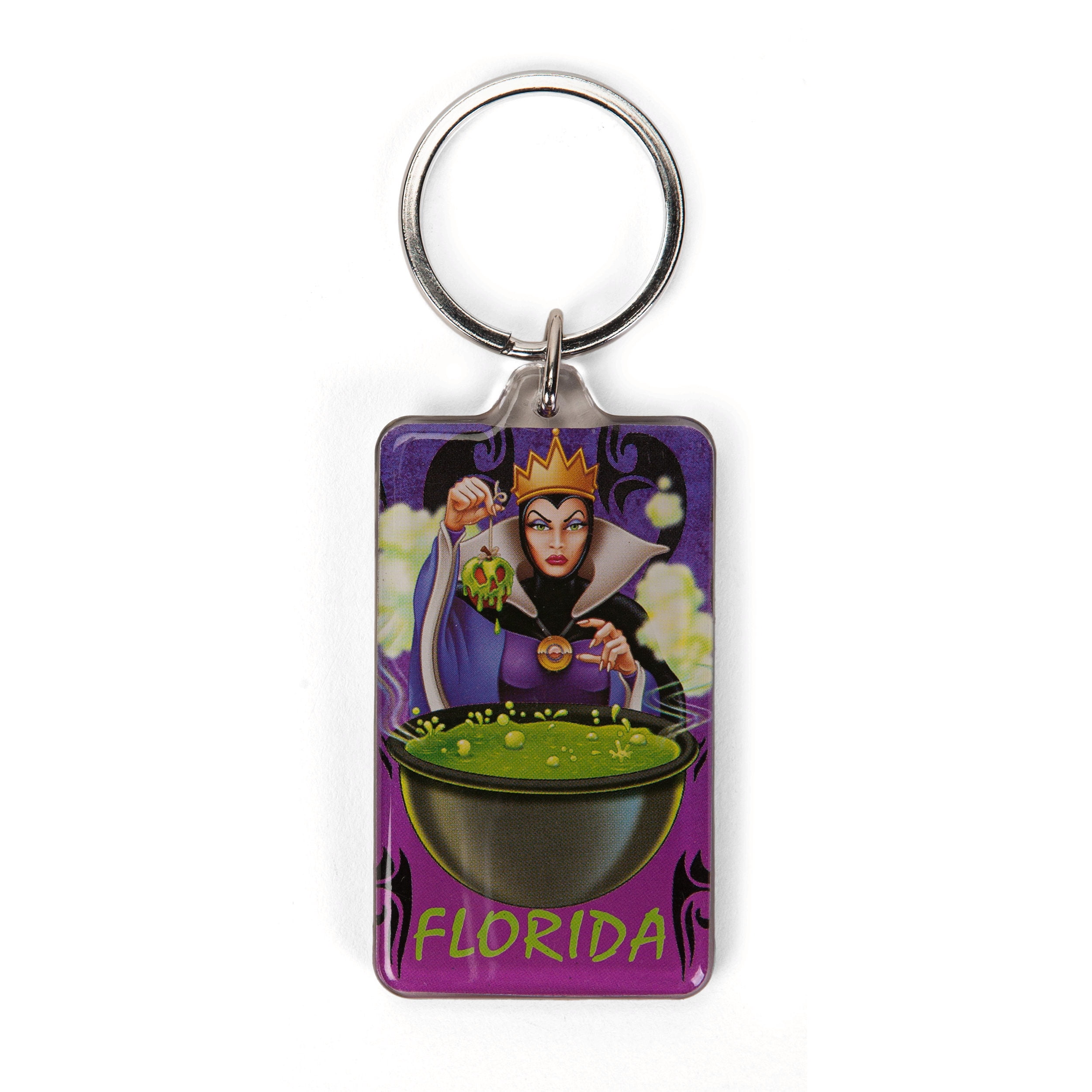 Disney Villains Florida Evil Queen Lucite Keychain - Walmart.com
