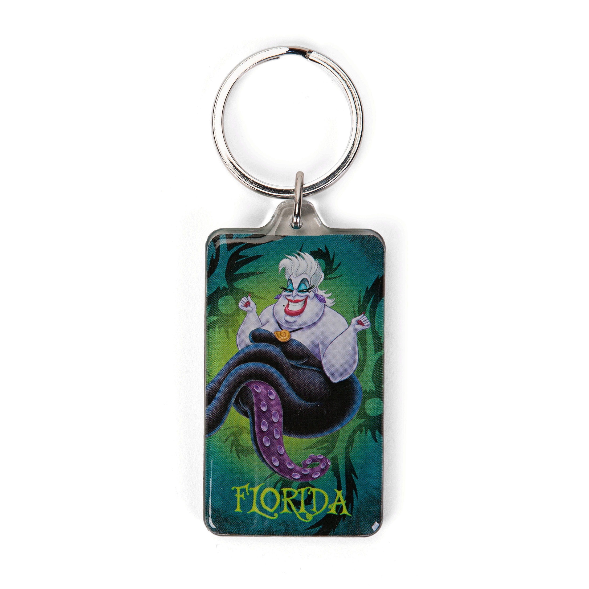 Disney Villains Florida Ursula Lucite Keychain - Walmart.com