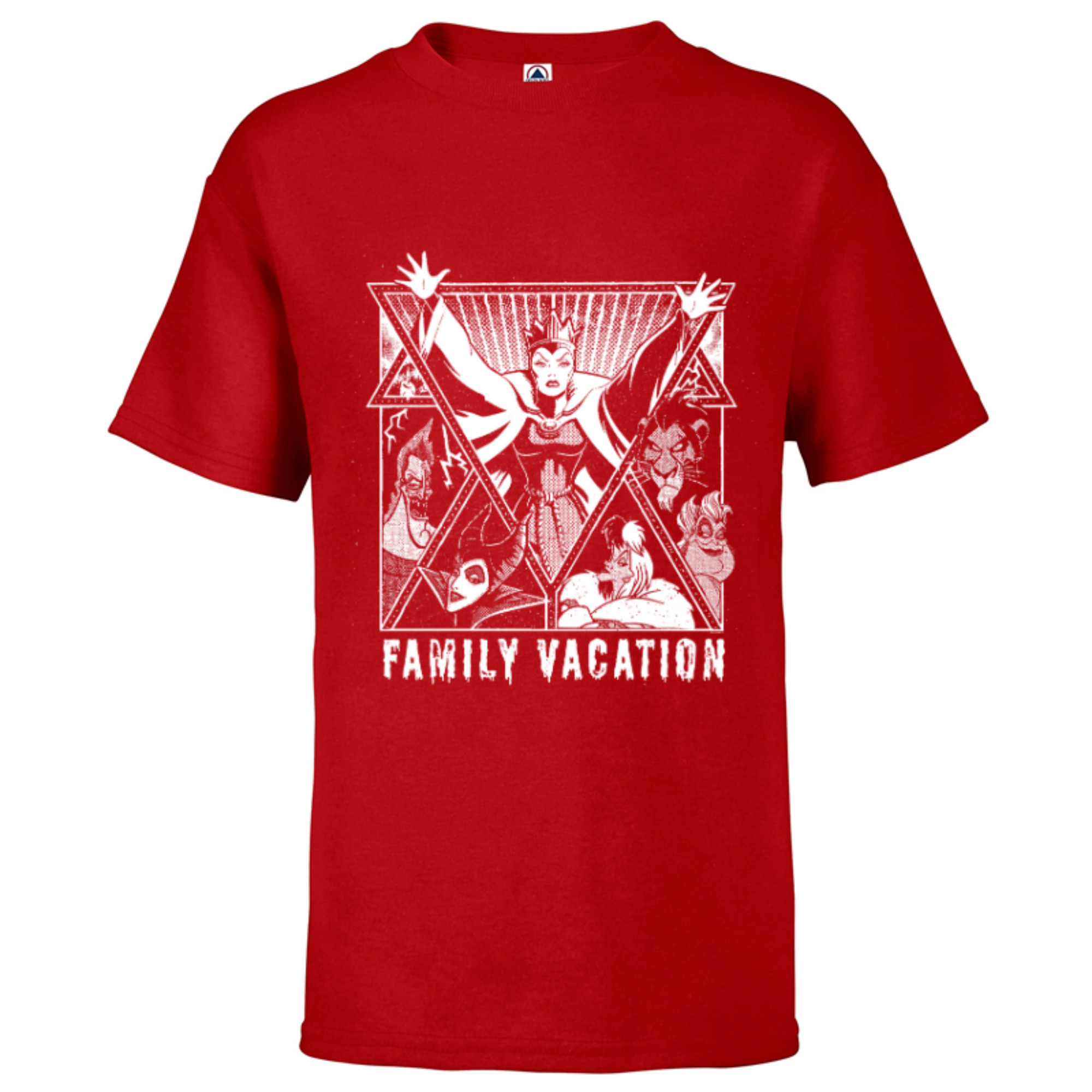 Disney Villains Graphic Print Group Family Vacation Trip - Short Sleeve ...