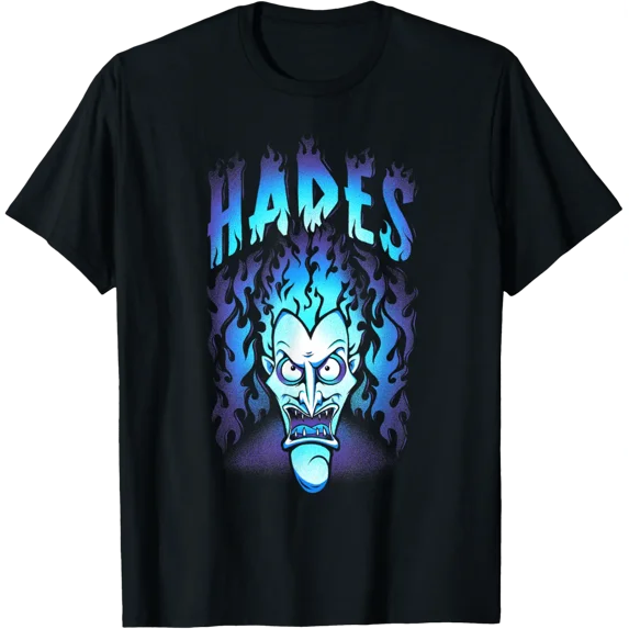 Disney Villains Hades From Hercules Blue Flames T-Shirt - Walmart.com